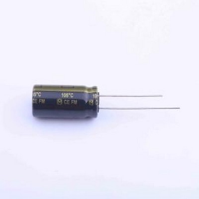 EEUFM1V102 直插铝电解电容 1000uF ±20% 35V 插件,D12.5xL25mm