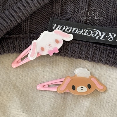可爱卡通软萌甜点兔BB夹