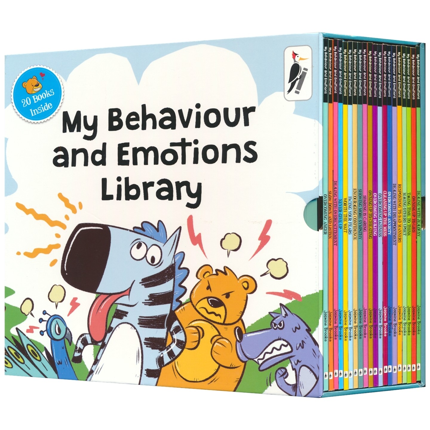 My Behaviour Counts Library 20 Books 我的行为与情绪图书馆20册盒装 儿童行为和情感 逆商情商培养 早教启蒙  英文原版进口图书
