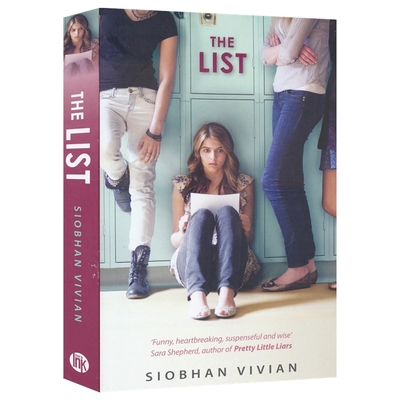 【自营】The List 名单 身份认同 自尊 评判 高中校园故事 章节小说 青少年英语课外读物 英文原版进口儿童图书