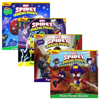 Marvel Spidey And His Amazing Friends 蜘蛛侠与朋友们 漫威图画故事书 英语读物 英文原版进口儿童图书