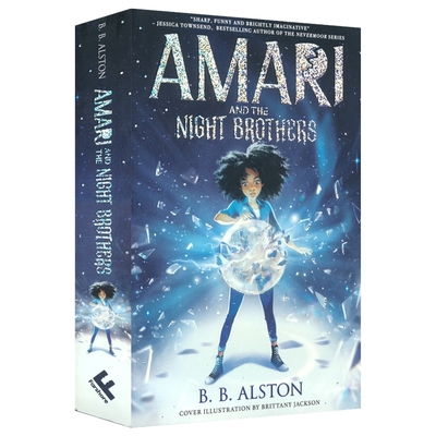 Amari And The Night Brothers 阿玛丽与夜之兄弟 英文章节书 超自然冒险小说 8-12岁 中小学课外读物 拓展阅读 英文原版进口图书