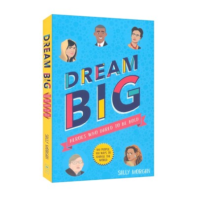 【自营】Dream Big Heroes Who Dared to Be Bold 远大梦想 敢为人先的英雄人物 励志桥梁书 人物传记故事书 课外读物 英文原版