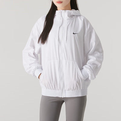 NIKE耐克梭织夹女装连帽外