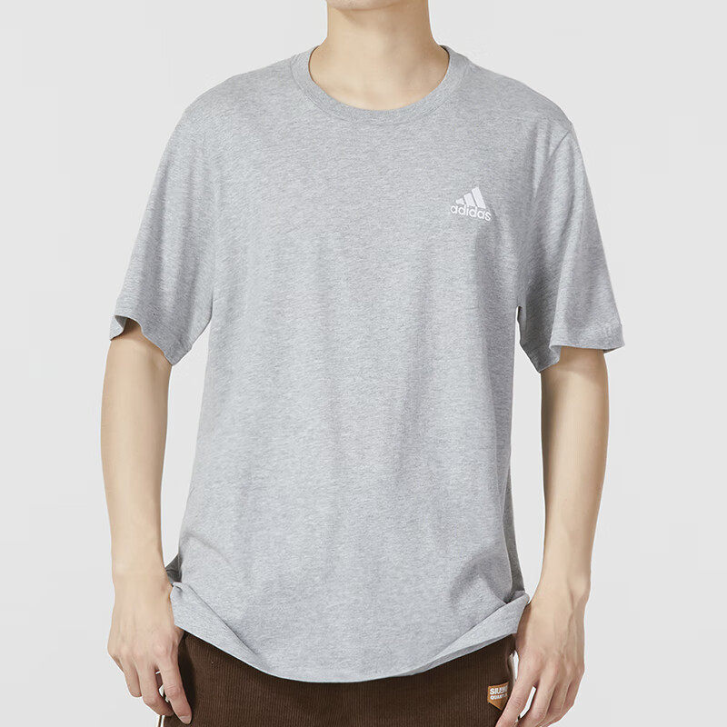 Adidas/阿迪达斯T恤男装运动服训练跑步休闲透气短袖IC9288_虎窝淘