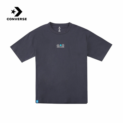 Converse匡威26夏新品男女休闲运动短袖宽松透气T恤衫 UCK176-GDA