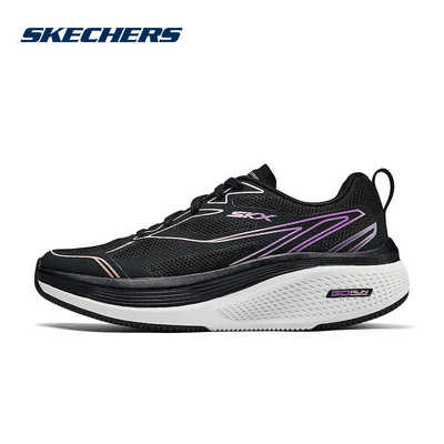 SKECHERS斯凯奇秋季女运动鞋厚底缓震舒适休闲鞋 129001-BKPR