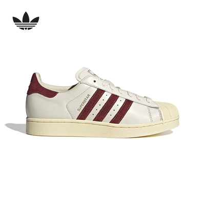 adidas阿迪达斯三叶草2026秋中性SUPERSTAR II 贝壳头板鞋KZ6733