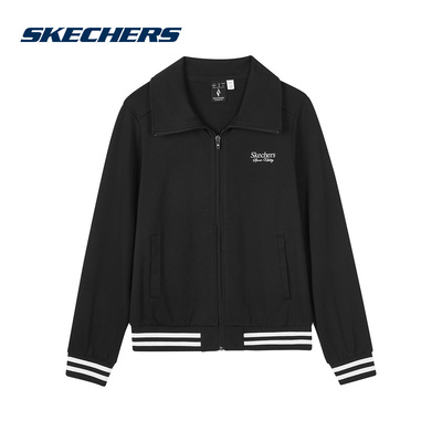 SKECHERS|（新款）2024秋女针织外套 L324W033-0018