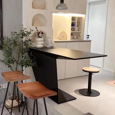 意89250桌式吧台桌简约现代极简吧台桌家书写字用北欧定制吧台桌