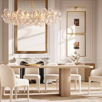 美式自然风实木橡木长方形餐桌侘寂风中古复古客厅书桌办公室茶桌