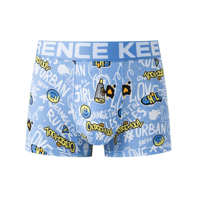 GXG男士内裤蓝色印花卡通趣味