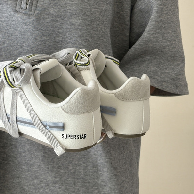 软底板鞋女款2025子学生运动鞋