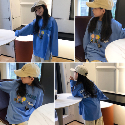 女童大版加长版t恤打底