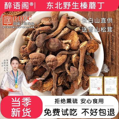 长白山野生榛蘑丁500g小鸡炖蘑菇