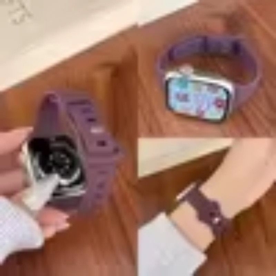 适用阿斯尼Ultra4+硅胶亲肤表带