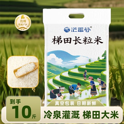 茫耶谷梯田长粒米10斤装产地直发