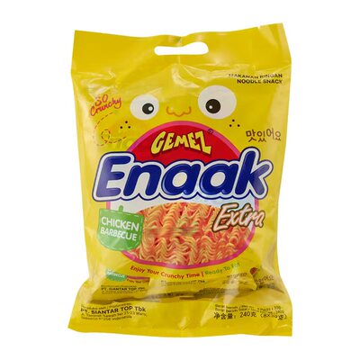 GEMEZ印尼小鸡干脆面大包enaak小鸡面整箱干吃面网红进口零食年货