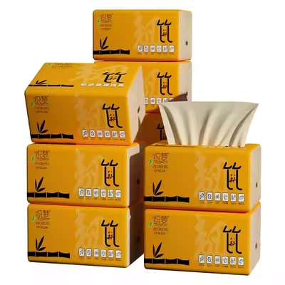 织梦原生竹浆柔软亲肤抽纸