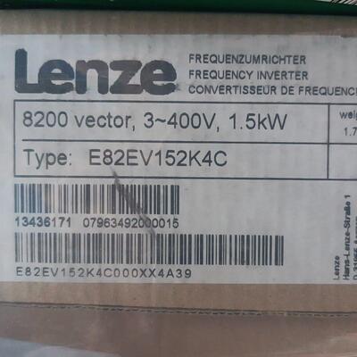 E82EV152K4C 伦茨变频器 8200系列 1.5kW 400V工控议价维修