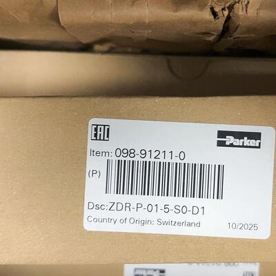 098-91211-0 ZDR-P-01-5-S0-D1 PARKER减压阀议价维修