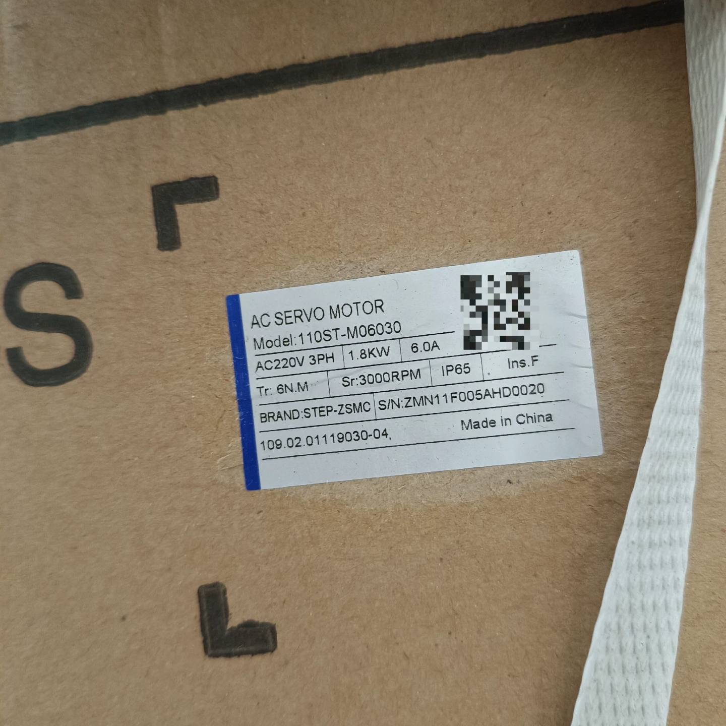 可维修伺服电机/伺服系统/舵机，110ST-M06030，1.8K议价