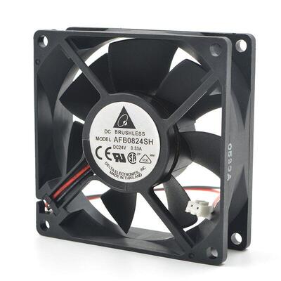 台达 AFB0824SH 8025 24V 0.33A 8CM大风量测速双滚珠变频器风扇
