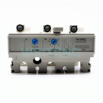 TM250DC热磁式直流脱扣器单元3P三极250A塑壳断路器NS250