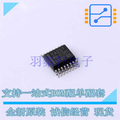 模拟开关/多路复用器 TS3A5017DBQR SSOP-16-150mil TI 全新原装