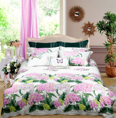 床单式四件套棉田园