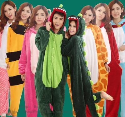 adult winter cosplay pajamas onesies sleepwear gown costume