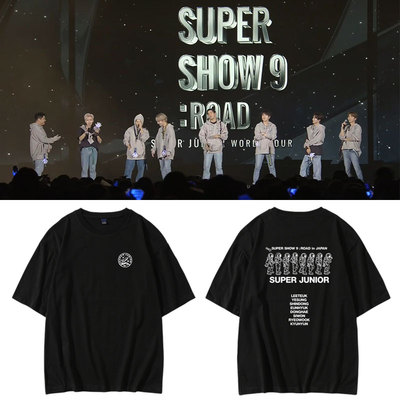 superjunior演唱会同款短袖T恤