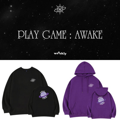 Weeekly组合专PlayGameAWAKE周边印花同款卫衣打歌服加绒薄款