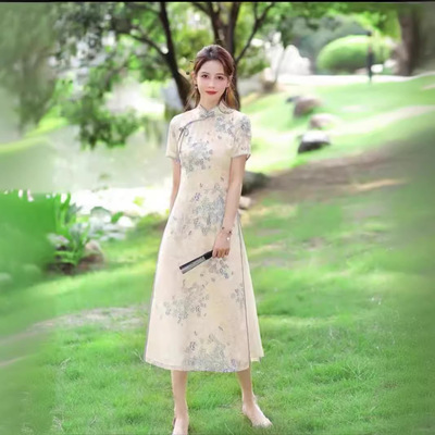 chinese traditional dress cheongsam women qipao旗袍plus size