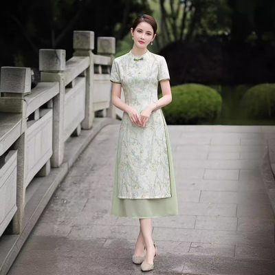 chinese traditional dress cheongsam women qipao旗袍plus size