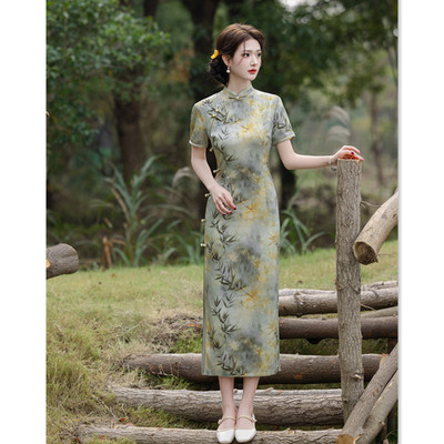 quality cheongsam chinese traditional qipao dress旗袍老上海