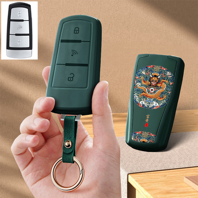 适用力帆KPV150Pro摩托车钥匙套改装配件遥控器保护套包扣壳国潮