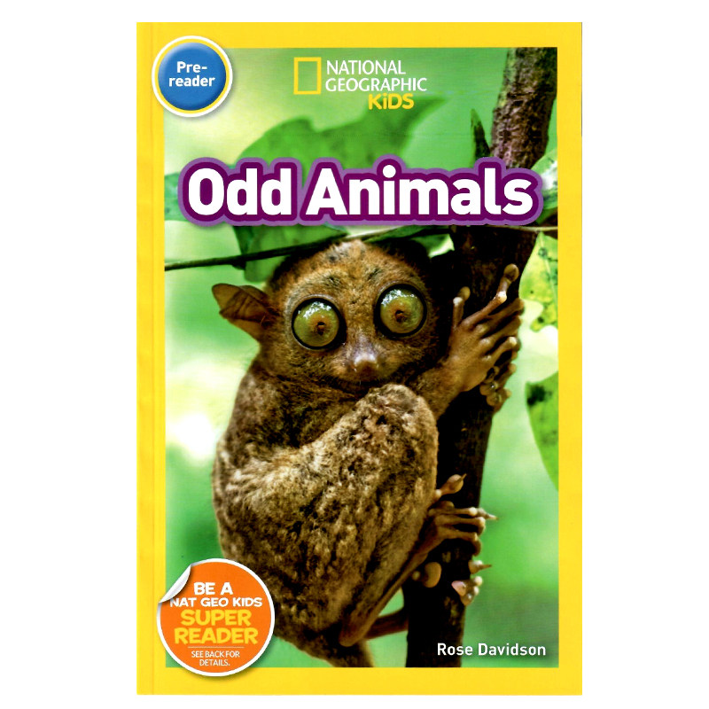 进口英文原版绘本National Geographic Kids pre-Readers:Odd Animals奇怪的动物美国国家地理分级阅读 ...