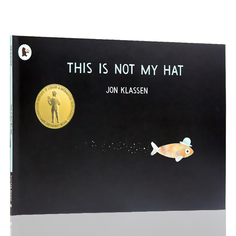 进口英文原版正版 This is not my hat这不是我的帽子儿童图画绘本书凯迪克金奖凯特格林纳威奖 Jon Klassen乔恩克拉森_虎窝淘