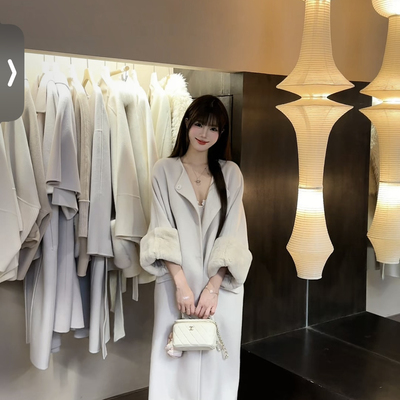 多多小众设计千金爆款羊毛外套(含100绵羊毛)(富家千金爆款)25197