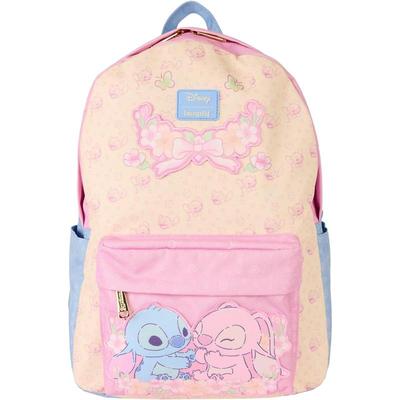 代购Loungefly女士迪士尼双肩包可调节肩带顶部提手前袋储物