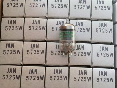 10W只全新美国GE 5725 5654电子管代6J1 6J2 6AK5 6AS6提供配对