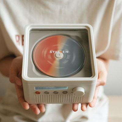 syitren赛塔林R200一体式CD机播放器CD播放机双向蓝牙复古音响音