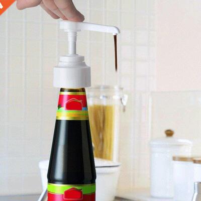 5pcs Kitchen Syrup Pump Liquid Dispenser Juice Bottle Pumps