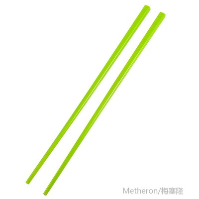 Household chopsticks green plastic Chinese chopsticks