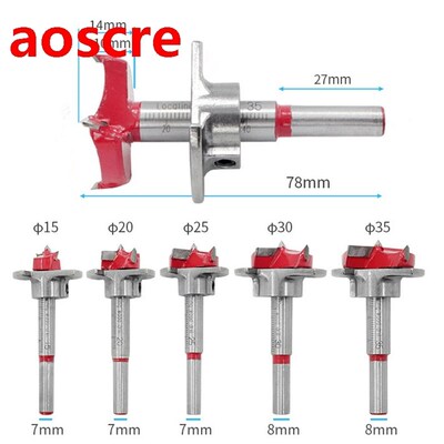 15/20/25/30/35mm Forstner Drill Bit Wood Auger Cutter locati