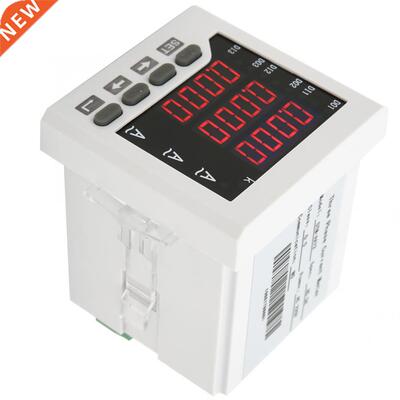 DTM-AA72 3 Phase Current Meter LED Digital Display Programma