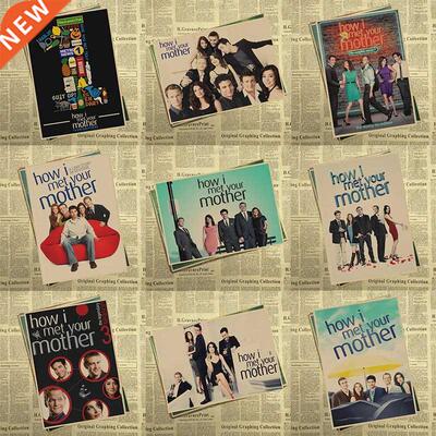How I met your m Poster Home Furnishing decoration Kra