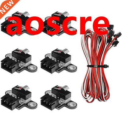6PCS Mini Limit Switches with 1M 3 Pin Cable for 3018-PROVer