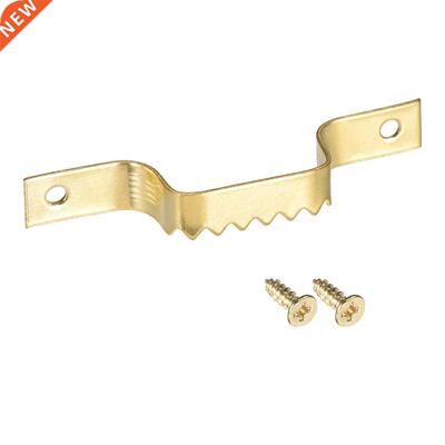 Sawtooth Picture Hangers, 2 1/2 Inch Double Hole with Screws